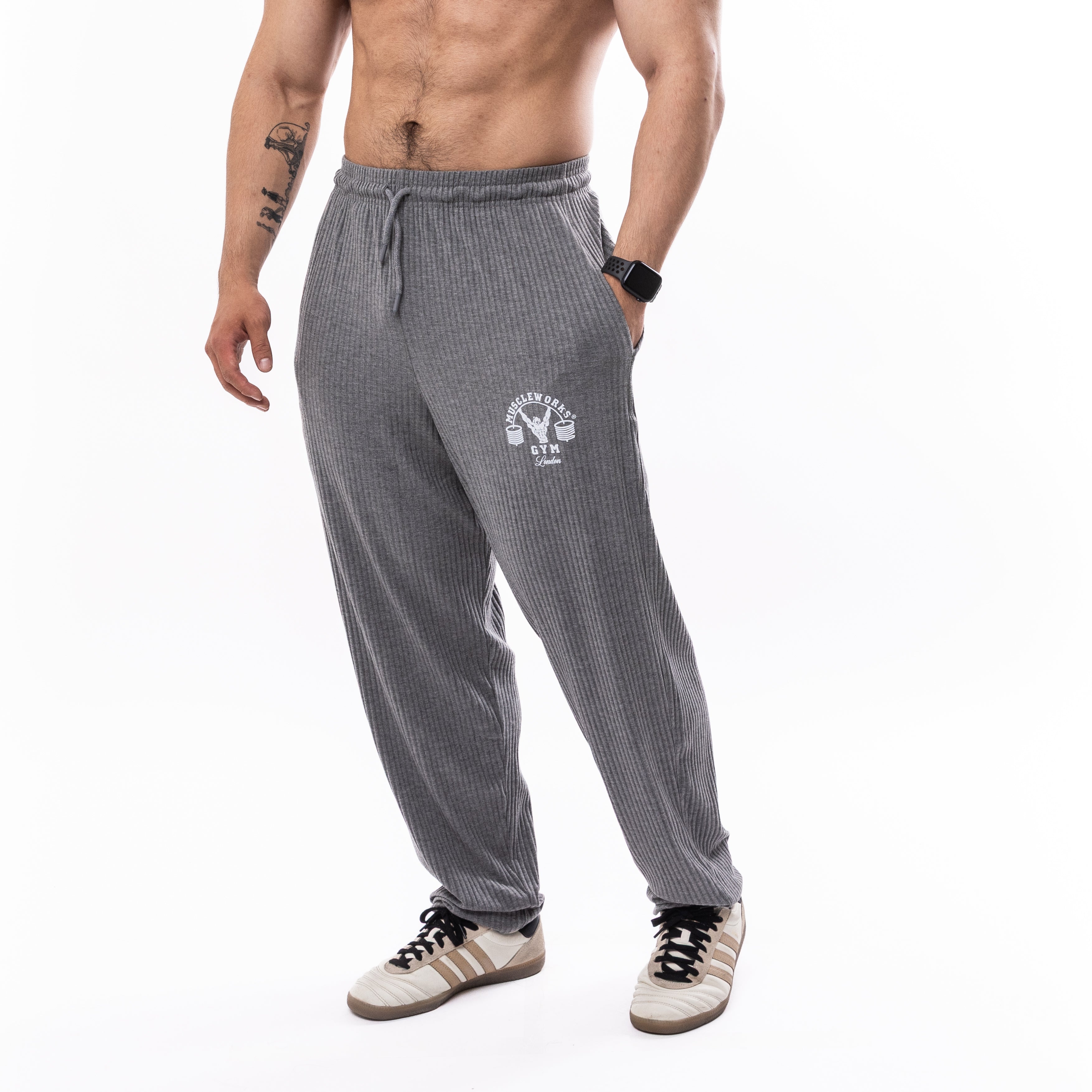 MW Old School Bodybuilding Pants Grey – MW Gym Apparel